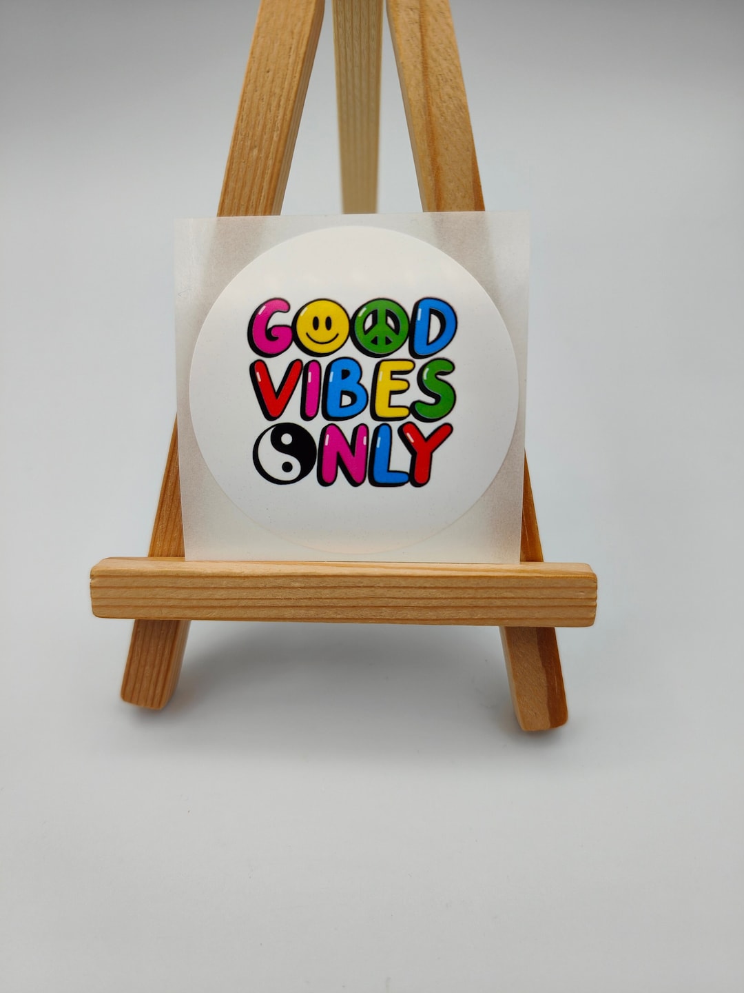 Good Vibes Only, Retro, Hippie, 60's, 70's, Painter, Stickers, Labels ...