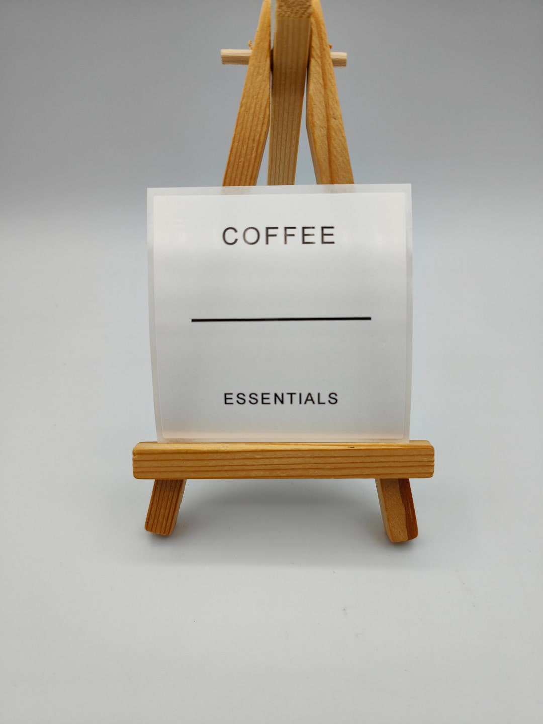 Pantry Labels, Coffee, Custom Made, Personalised, Minimalist, Kitchen ...