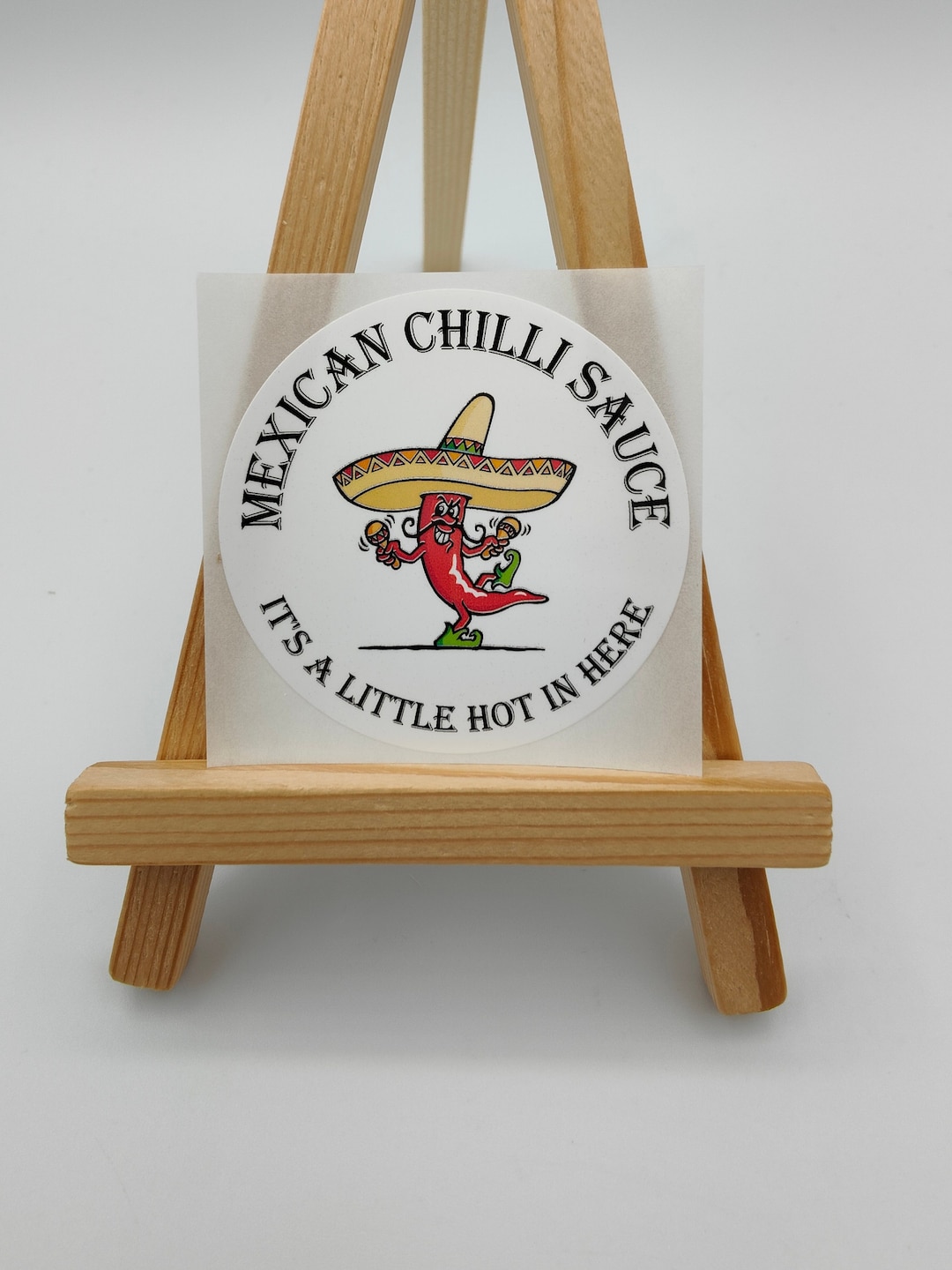 Mexican Chilli, Promotion, Labels, Stickers, Premium Satin Gloss Poly ...