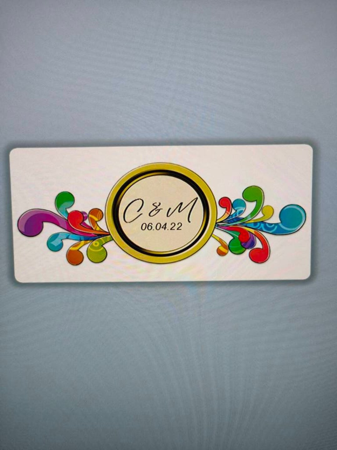 Funky Initials Wedding Stickers Labels Favour Stickers - Etsy