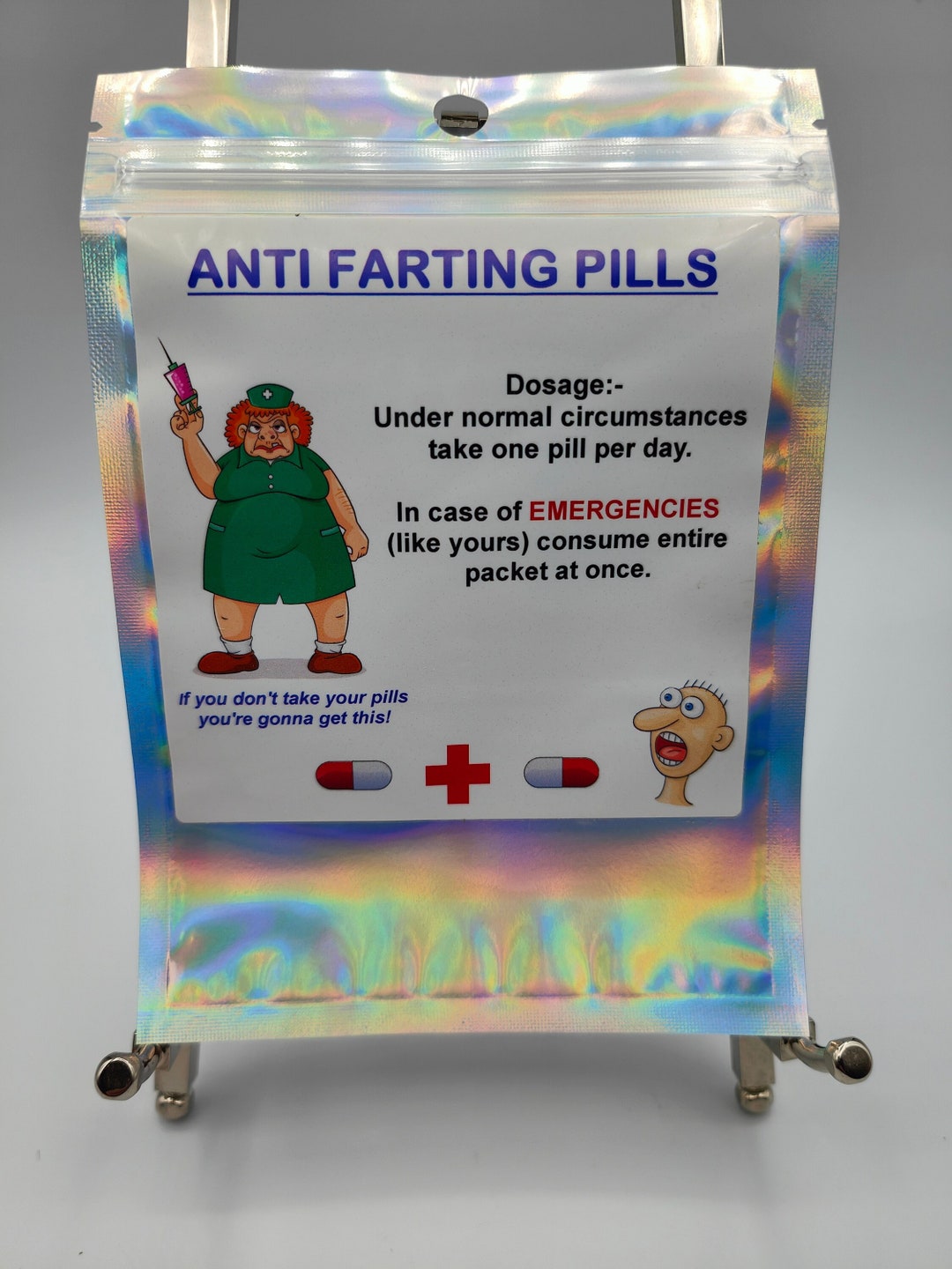 Joke Anti Farting Pills, Fill Your Own, Sweets, Fun, Flatulence, Sweet ...
