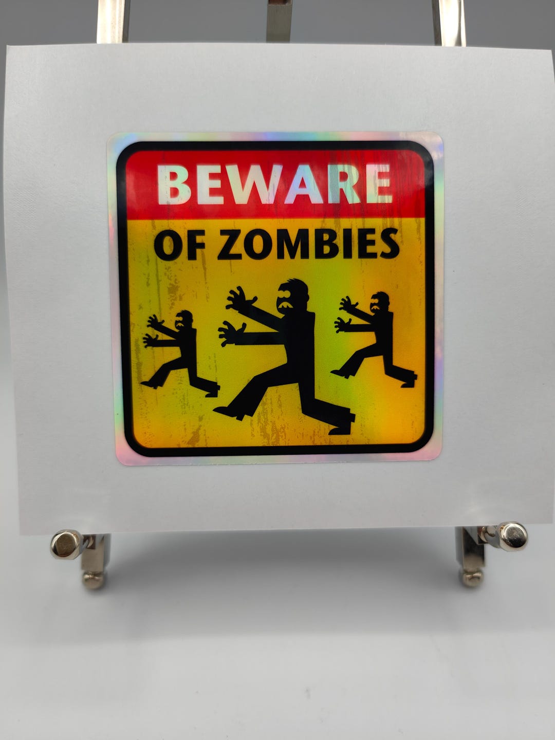 Beware of Zombies, Warning Sign, Undead Ahead, Monsters Coming ...