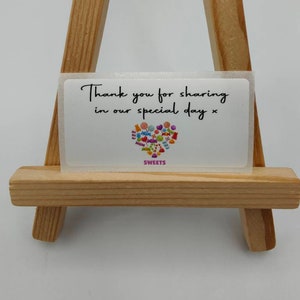 Thank You For, Mini Jam Jar Labels, Honey, Marmalade, Butter, Nutella ...