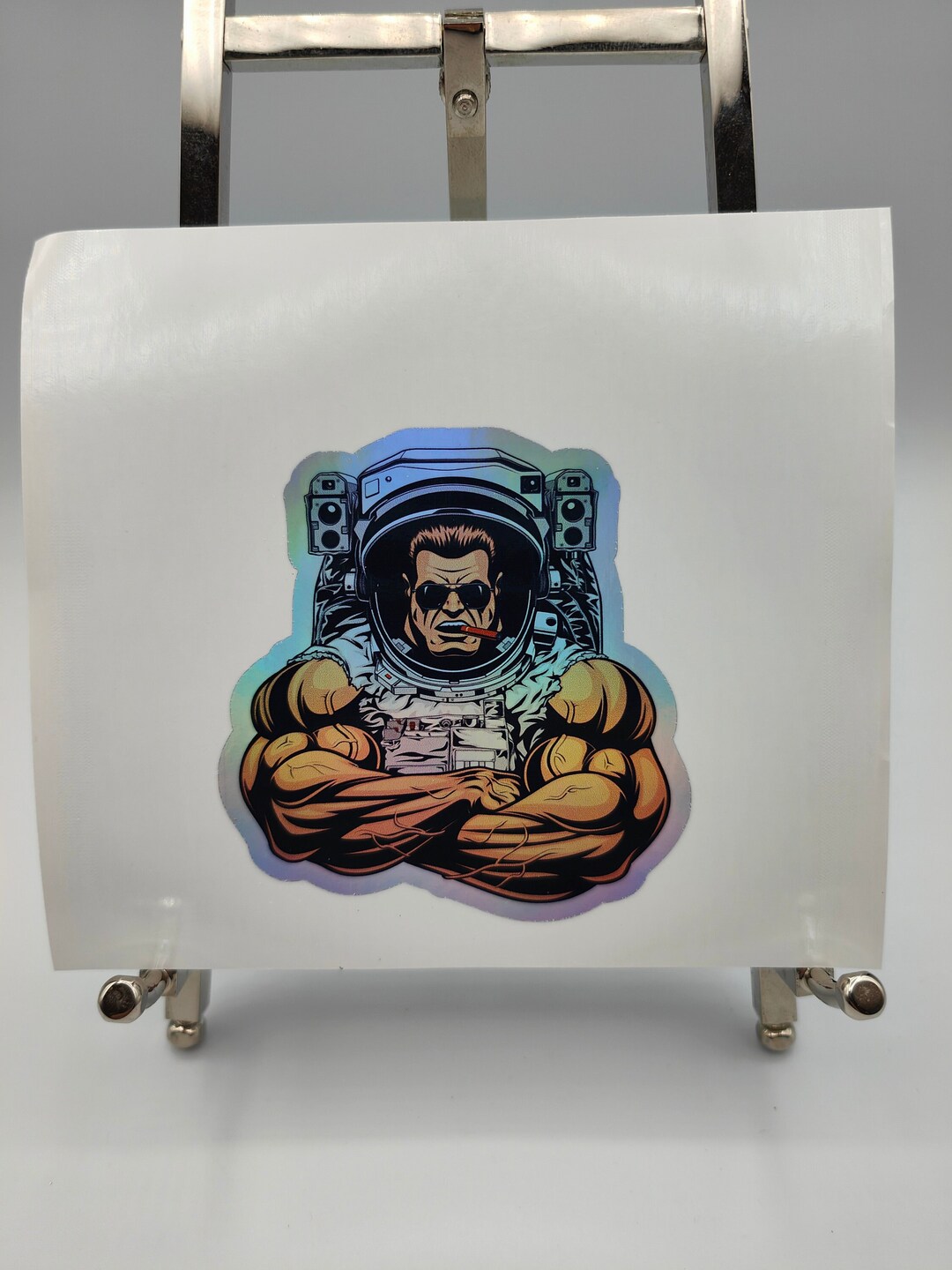 Tough Spaceman Sticker Labels, Decals, Stickers, Decals, Item Stickers ...