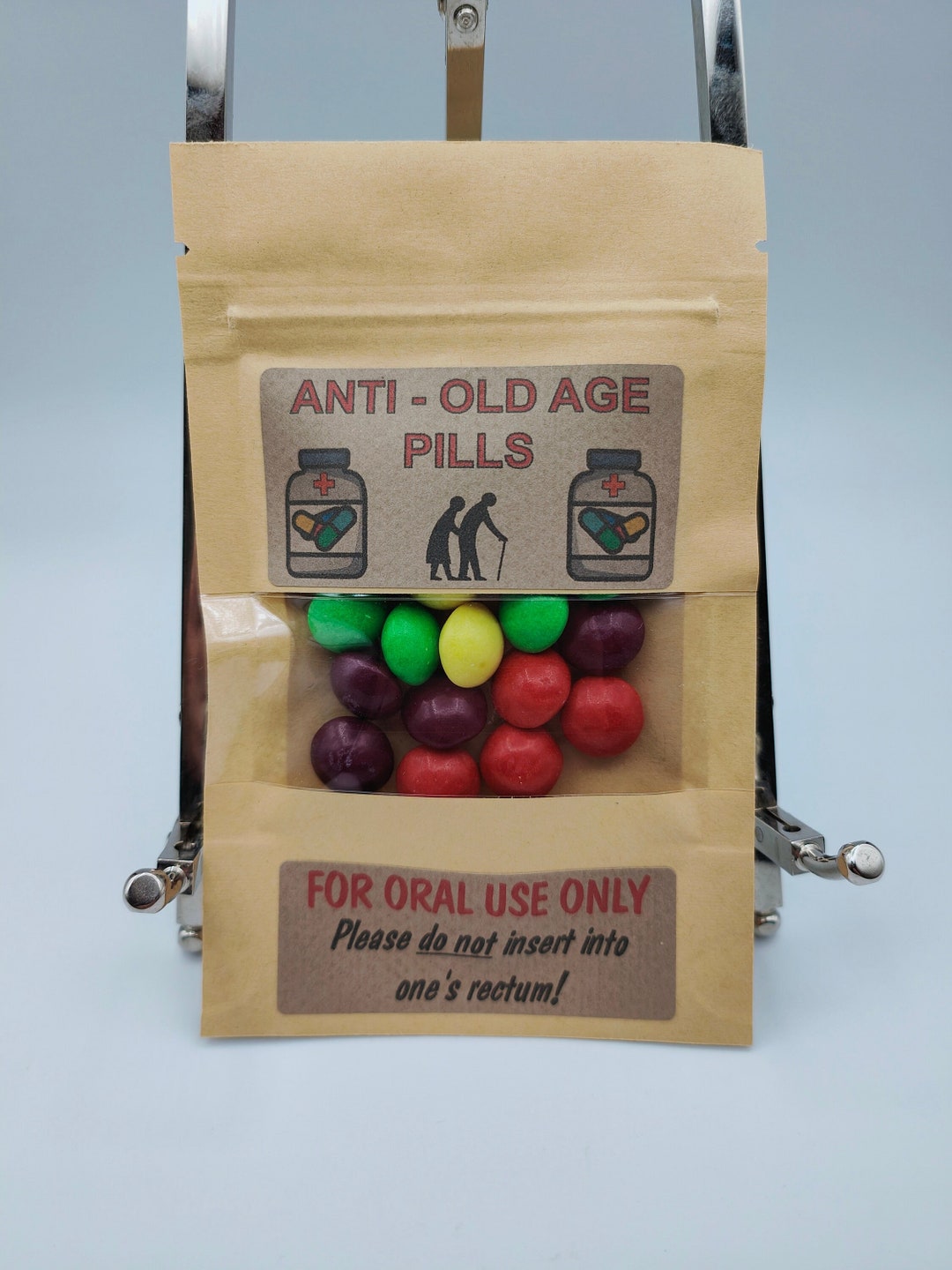 Fun Joke Anti Old Age Pills, Funny Gag Gift, Kraft, Sweets, Novelty ...