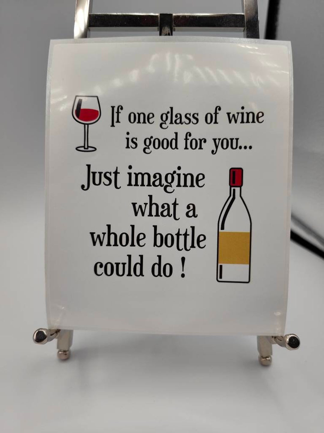 Funny Wine Labels Stickers, Gift Wine Bottle White Labels for Gifting ...