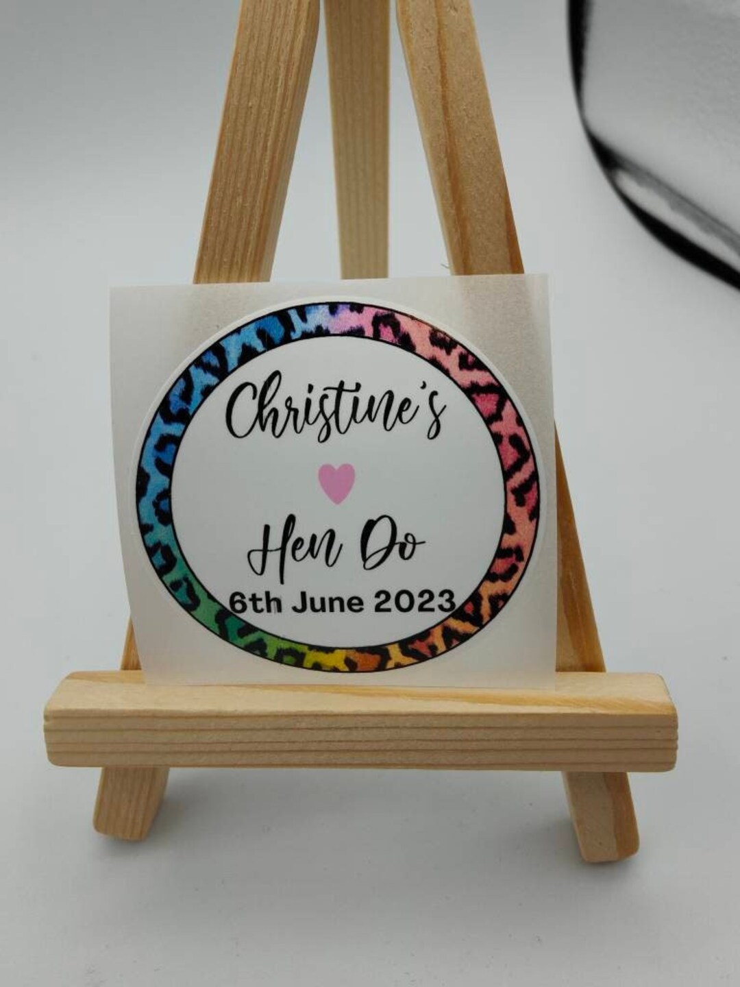 Bride Tribe Hen Do Labels White Premium Satin Gloss Poly, Home Brew ...