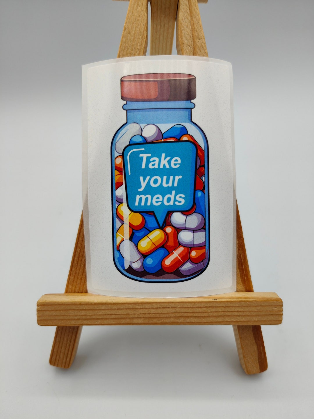 Take Your Meds, Medication Reminder, Label, Stickers, Pharmacy ...