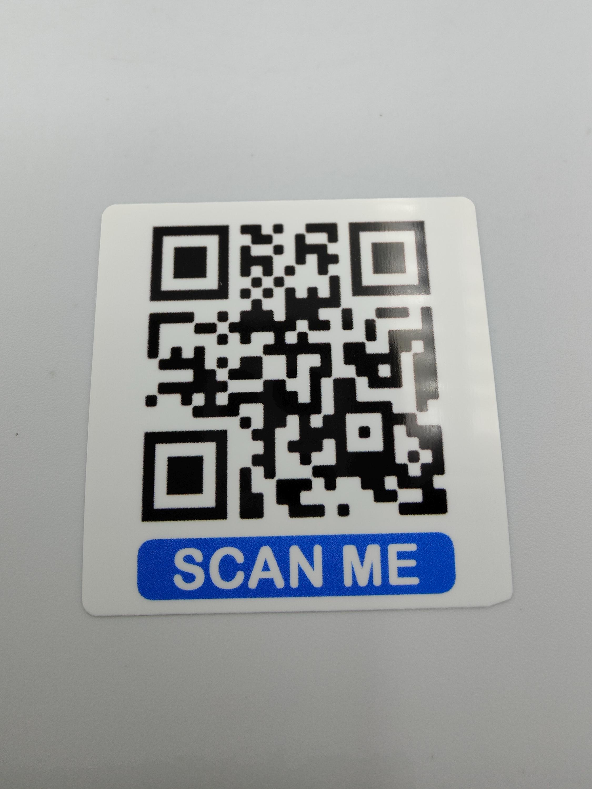 Custom QR Code Stickers Labels, Nasal Spray Bottle Labels, Small Logo ...