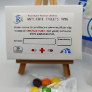 Joke Anti Fart Pills, Tablet Box, Prank, Funny Gift, Sweets, Novelty ...