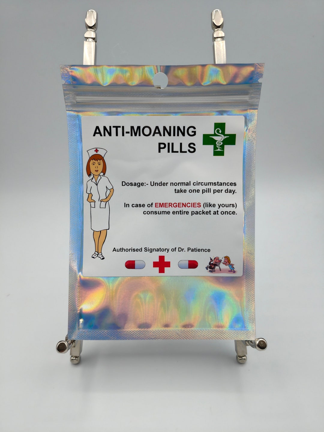 Joke Anti Moaning Pills, Fill Your Own, Sweets, Fun, Nagging, Bag of ...