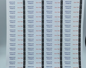 Eco Friendly Card Clasp Stickers / Low Tack Card Catch Labels ...