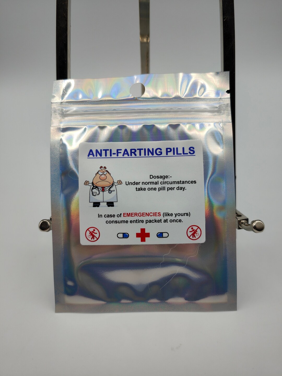 Joke Anti Farting, Funny Gag Gift, Fill Your Own, Novelty, Cheeky Rude ...