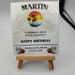 Malibu Style White Personalised Custom Bottle Label, Birthday, Special ...