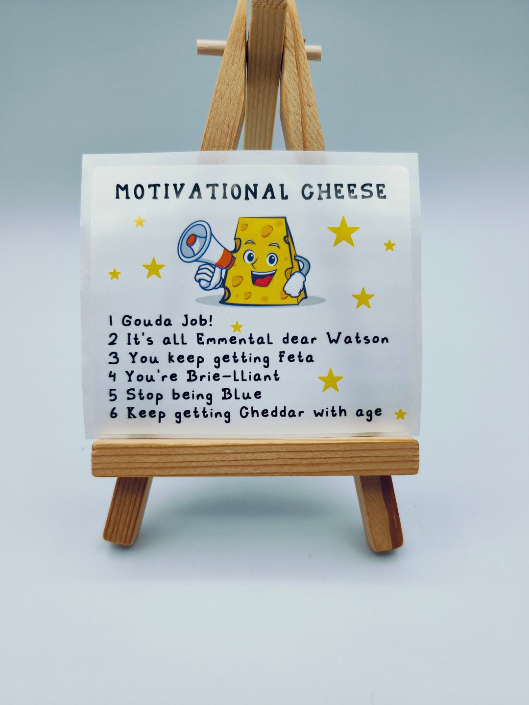 Motivational Cheese Prescription Label Stickers, Sweets, Pharmacy, Get ...