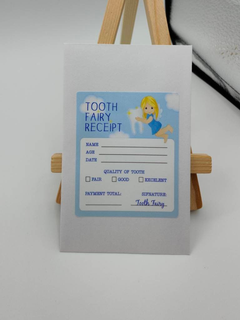Tooth Fairy Receipt, White Envelopes, School Children, Nursery, Teeth ...
