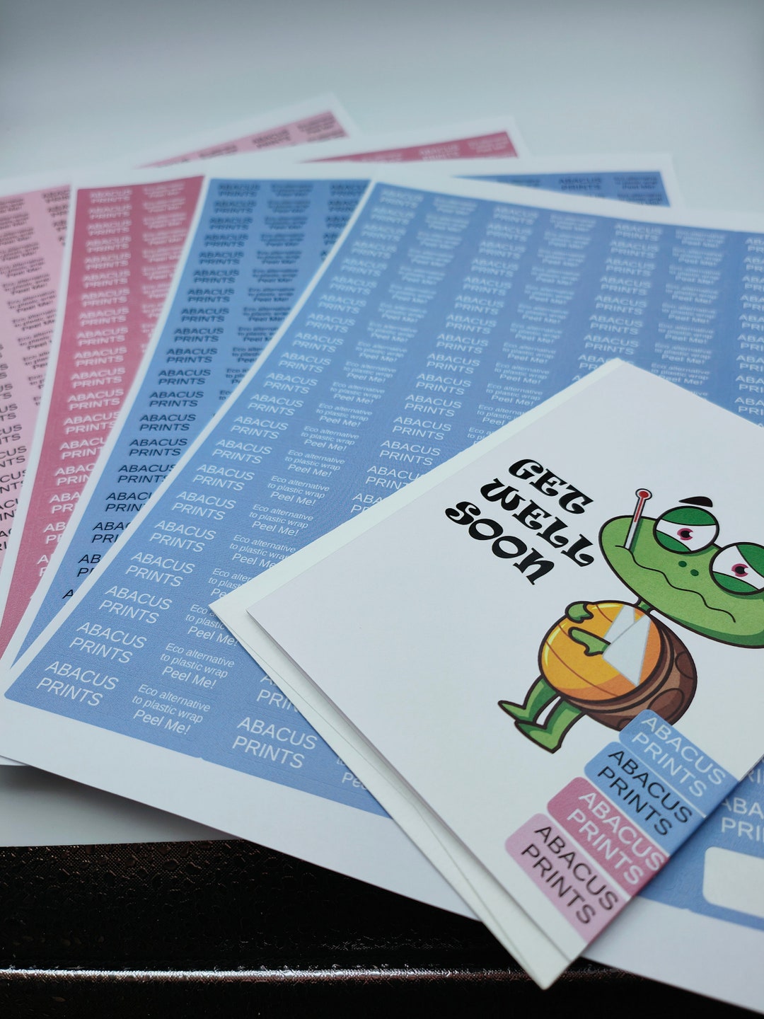 Super Removable, Eco Card Clasps Stickers, Easily Removable, Low Tack ...