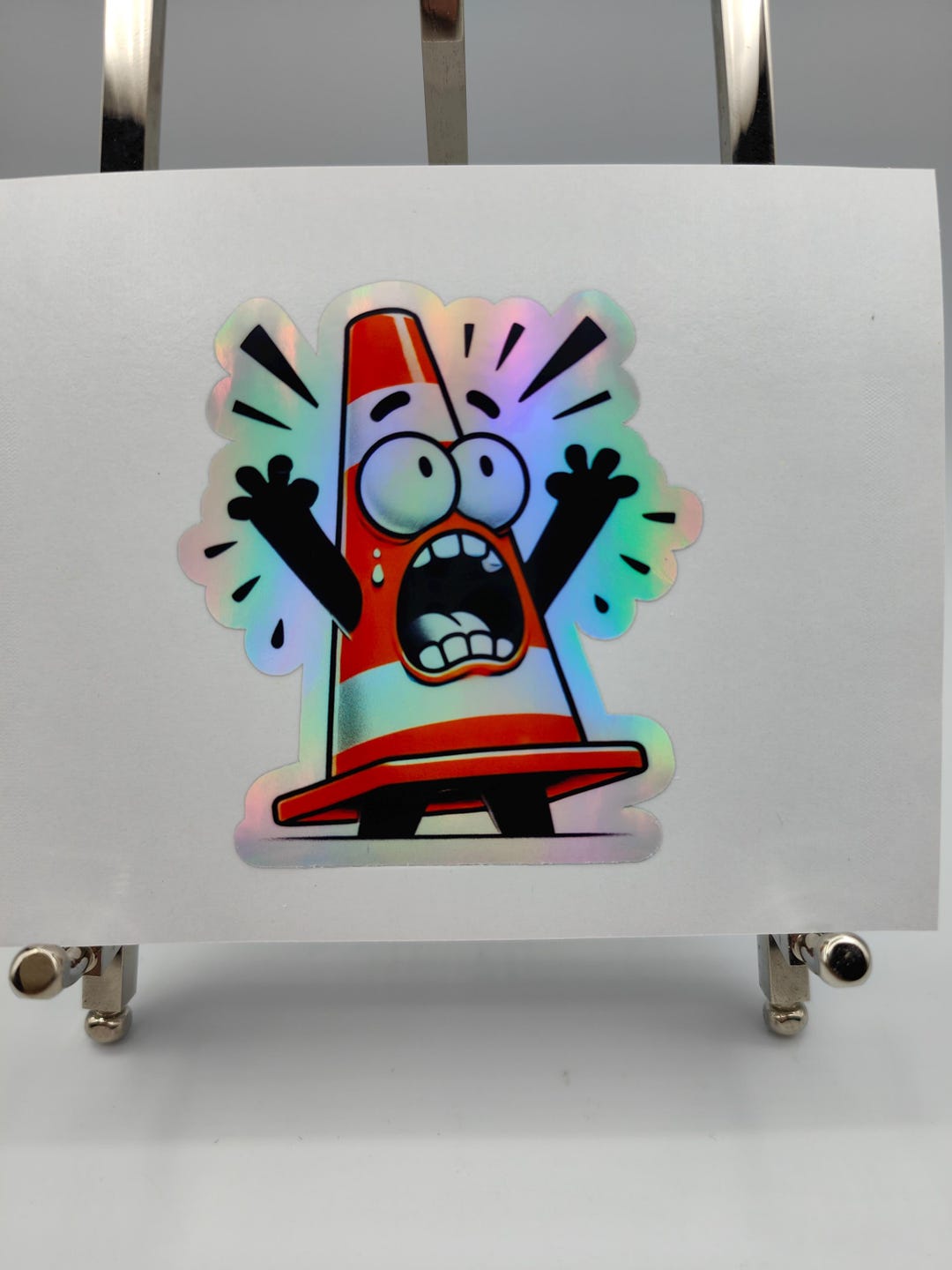 Funny Cartoon Traffic Cone, Scared, Witches' Hats, Road Cones, Highway ...