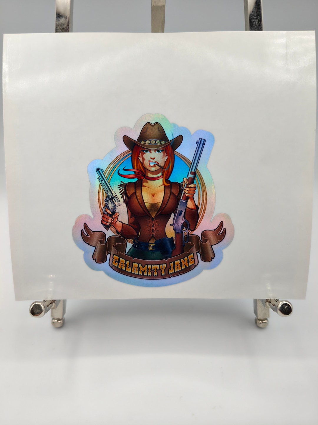 Calamity Jane Sticker, Cowgirl, Outlaw, Wild West, Helmet Stickers ...