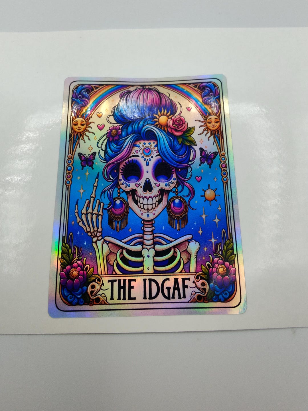 The IDGAF Tarot, Skeleton Magic, Funny, Joke, Funny Business ...