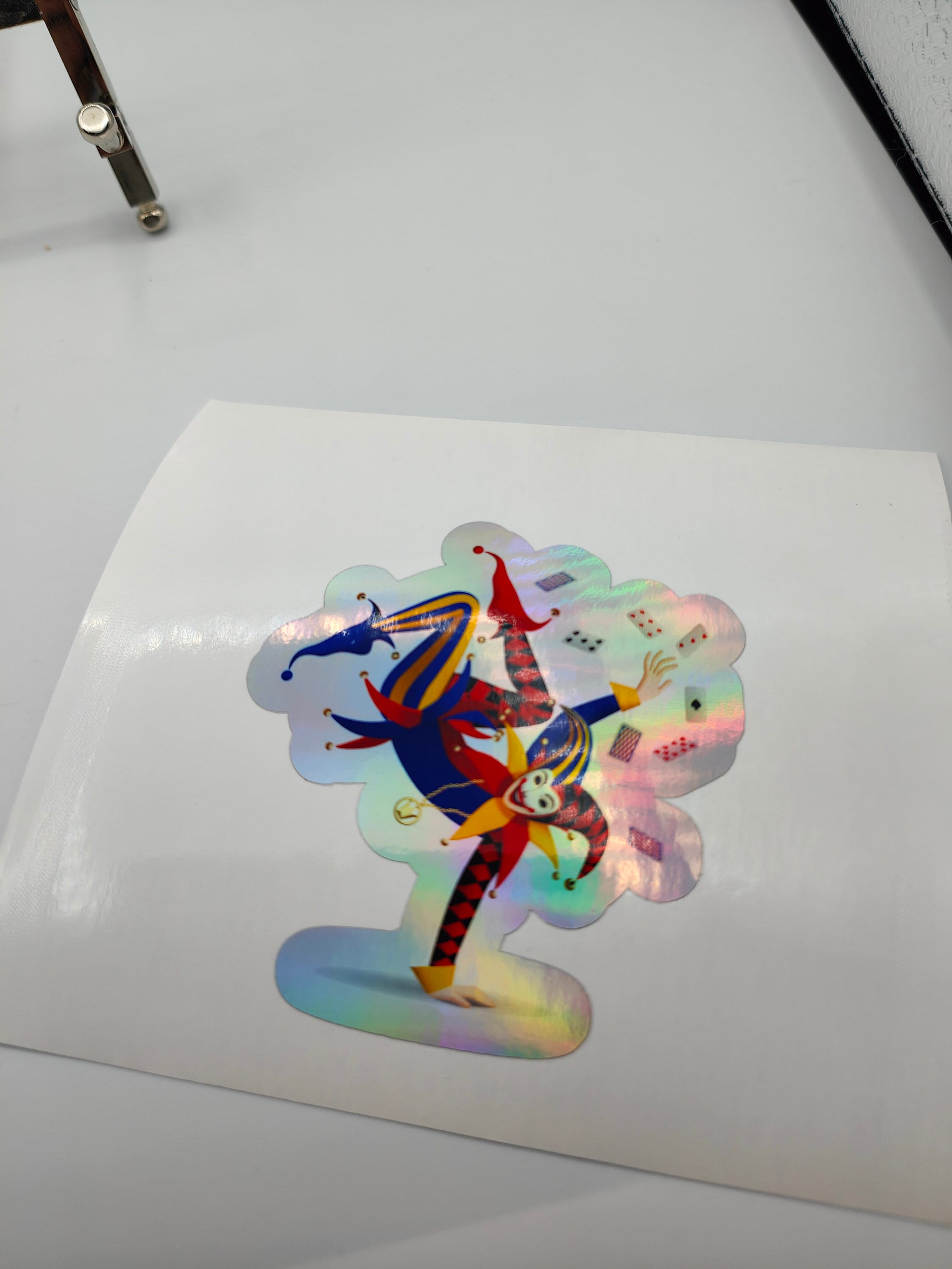 Jester Clown Sticker Labels Decals Court Jester Stickers - Etsy