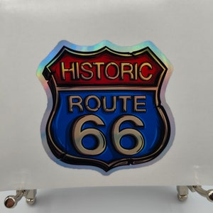 Route 66 Highway Stickers, Labels, Decals, Americana, Decals, Laptop ...