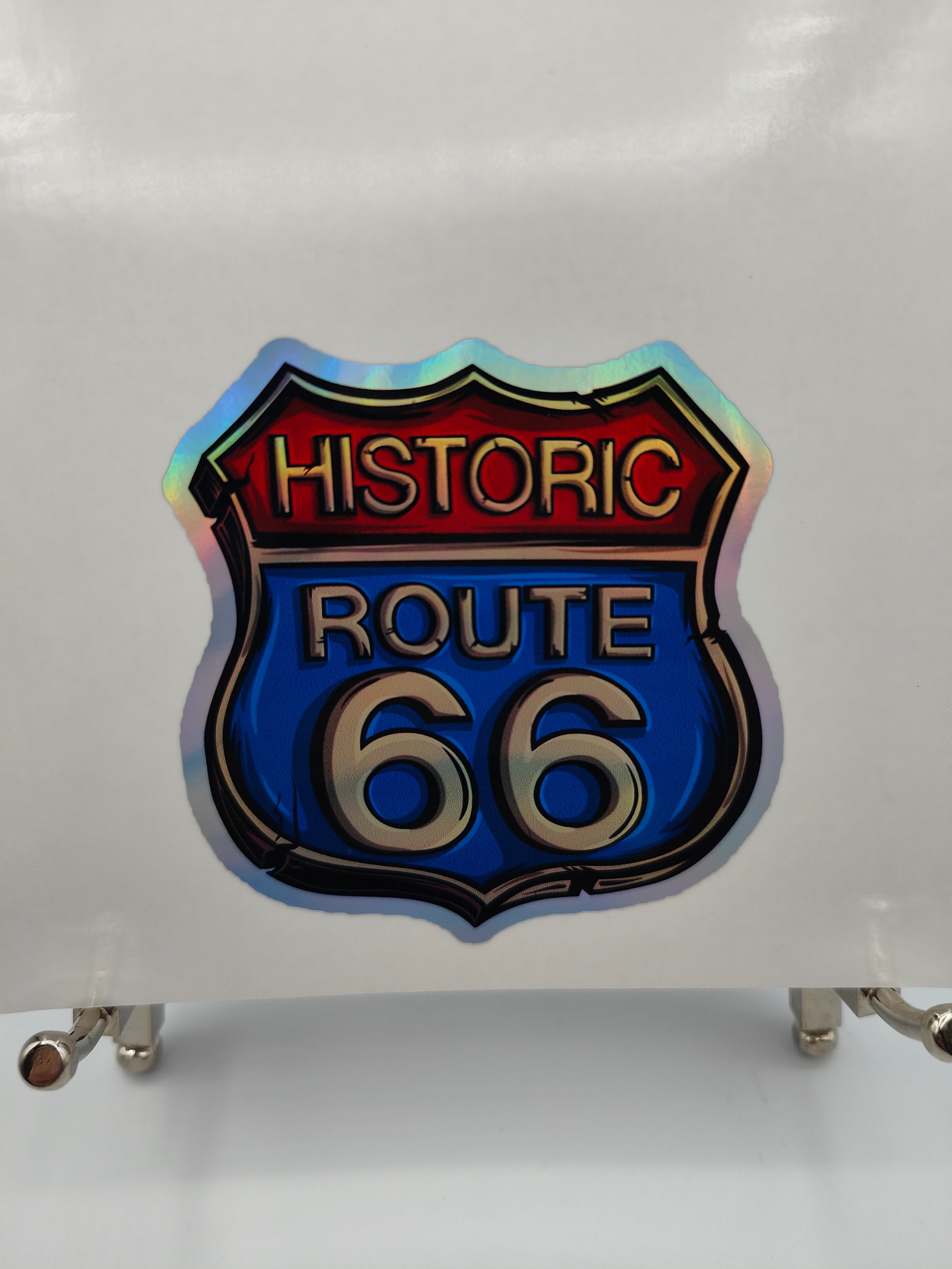 Route 66 Highway Stickers, Labels, Decals, Americana, Decals, Laptop ...