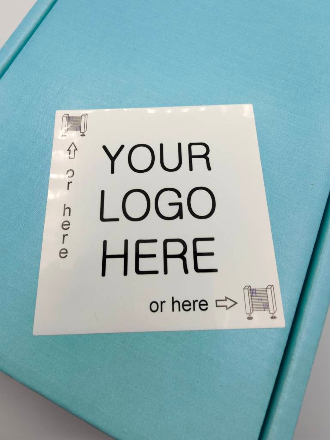 7 Sizes, Business Logo Stickers, Thank You, Box Packaging Product ...