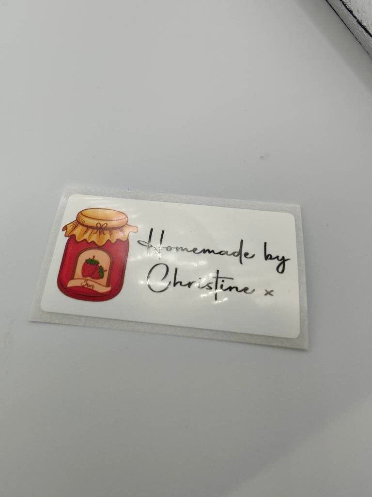 Mini Jam Jar Labels, Honey, Marmalade, Butter, Nutella, Chutneys, Sweet ...