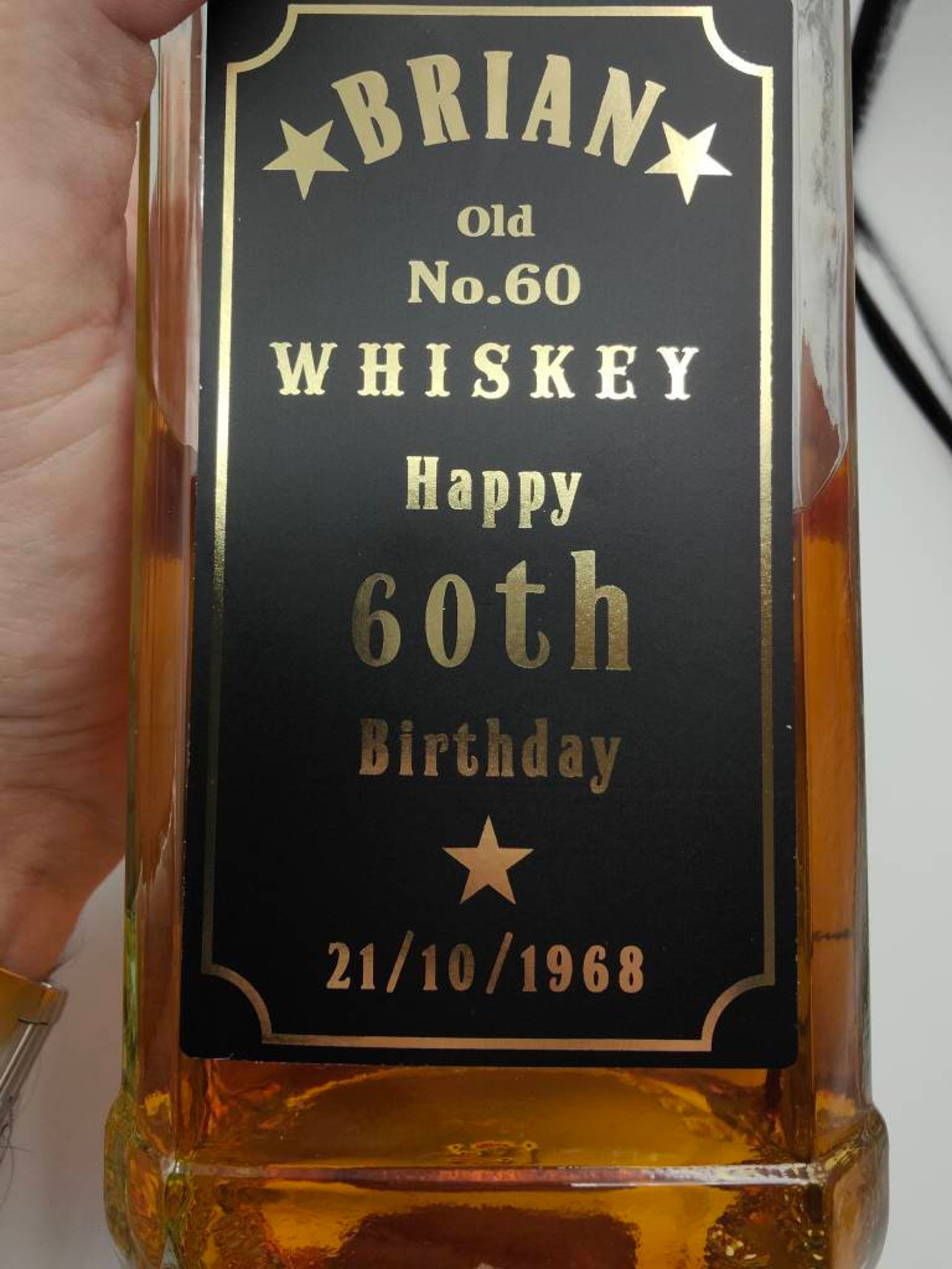 Spirit Bottle Labels Personalised Custom Bottle Labels - Etsy