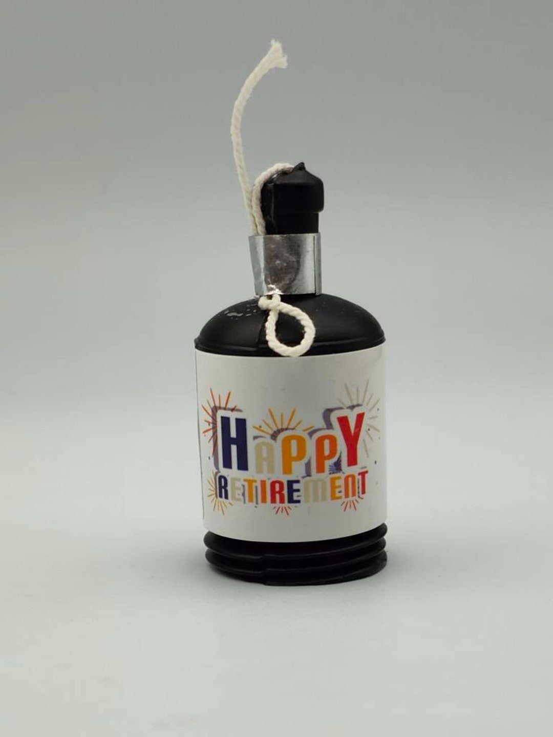 Happy Retirement, Party Celebration Poppers Stickers Labels, Leave Job ...