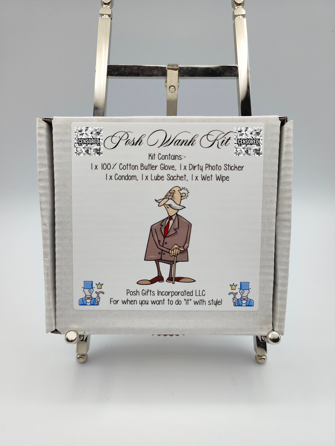 Posh Wank Kit, Funny Valentine's for Him, Joke, Gag, Adult Rude Jokes ...
