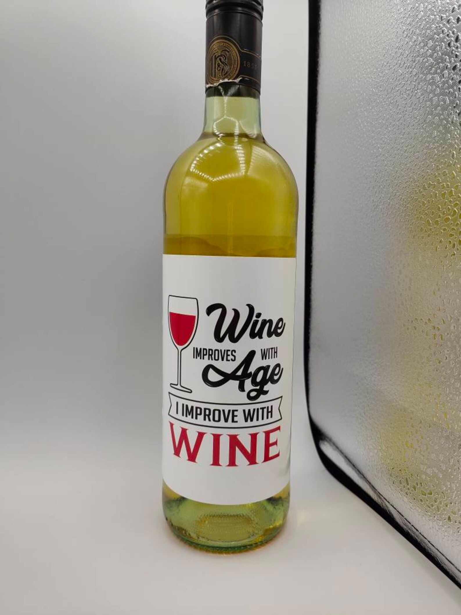 Funny Wine Labels Stickers, Gift Wine Bottle White Labels for Gifting ...
