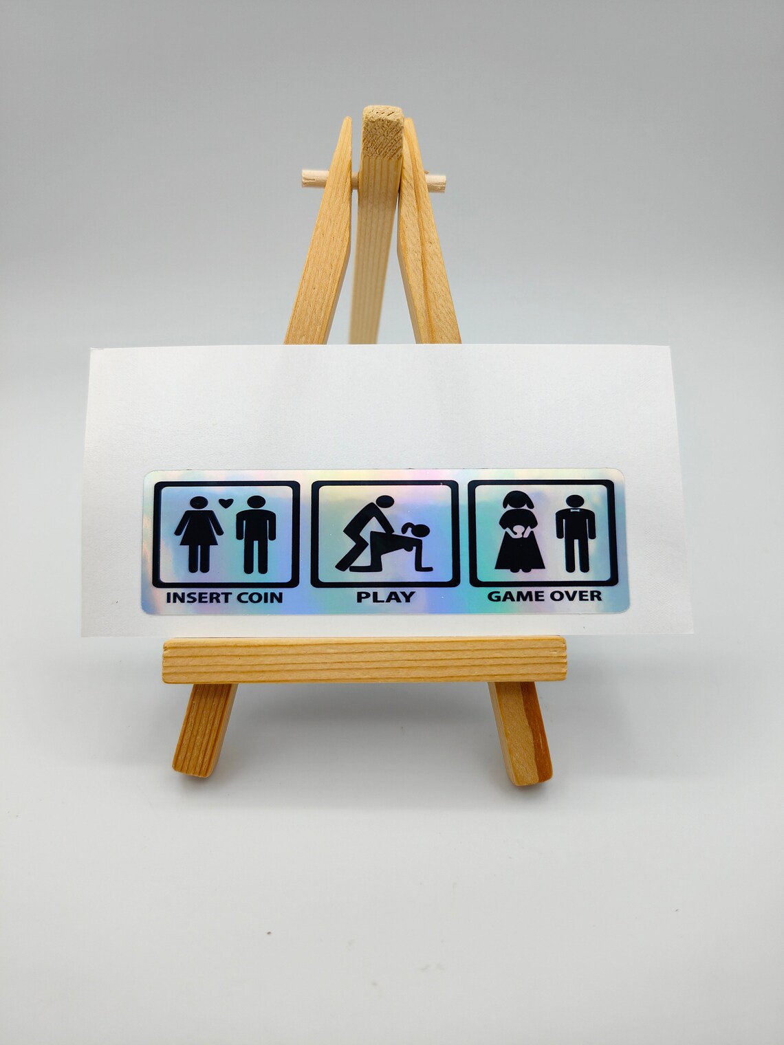Gamer Life Funny Sticker, Relationship Stickers, Life Labels, Humorous ...