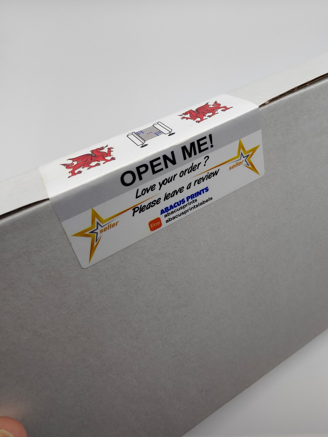 Package Seal Label Stickers, Custom, Personalised, Promotional Labels ...