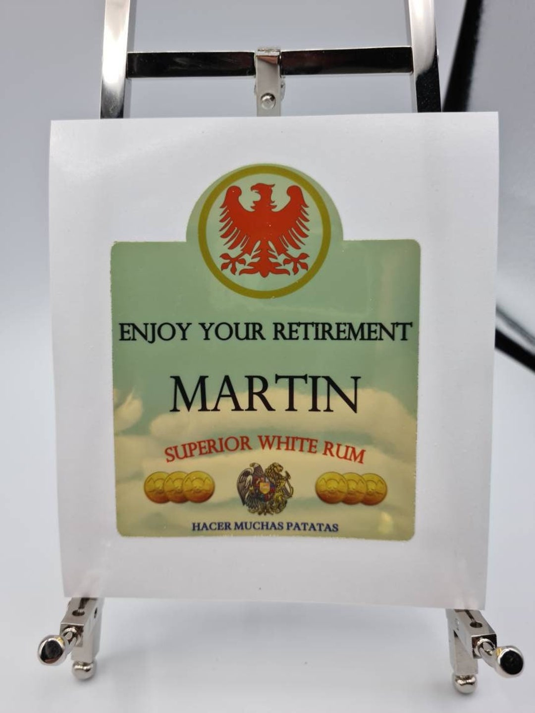 Generic Rum Label Personalised Custom, Birthday, Christmas, Gift, Best ...