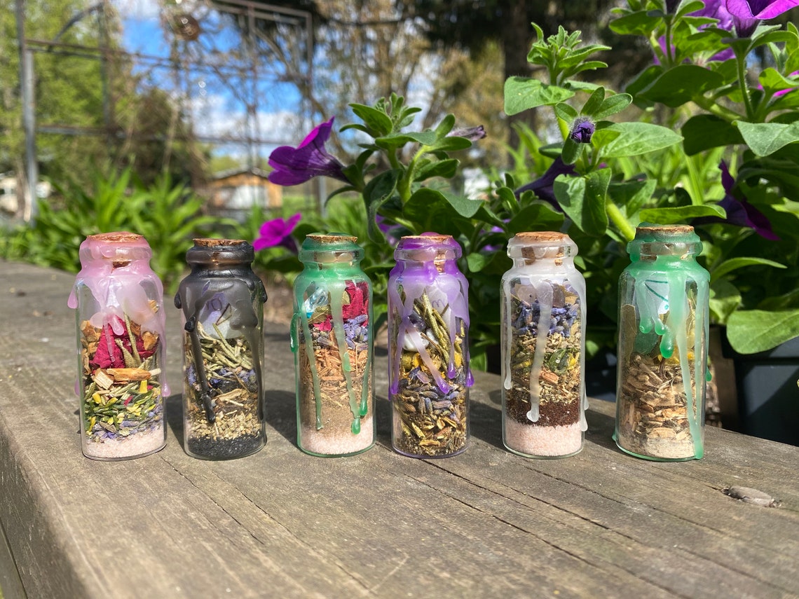 Protection Spell Jar Intention Jar Protection & Positivity | Etsy