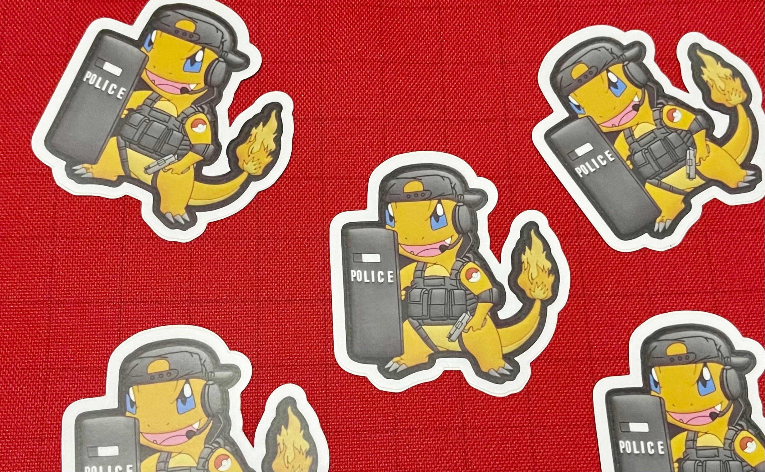 Tactical Charmander | Etsy