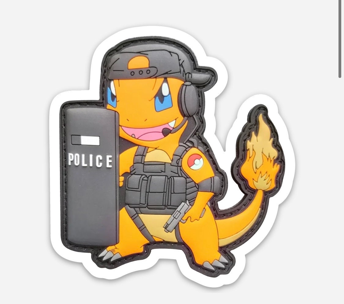 Tactical charmander | Etsy