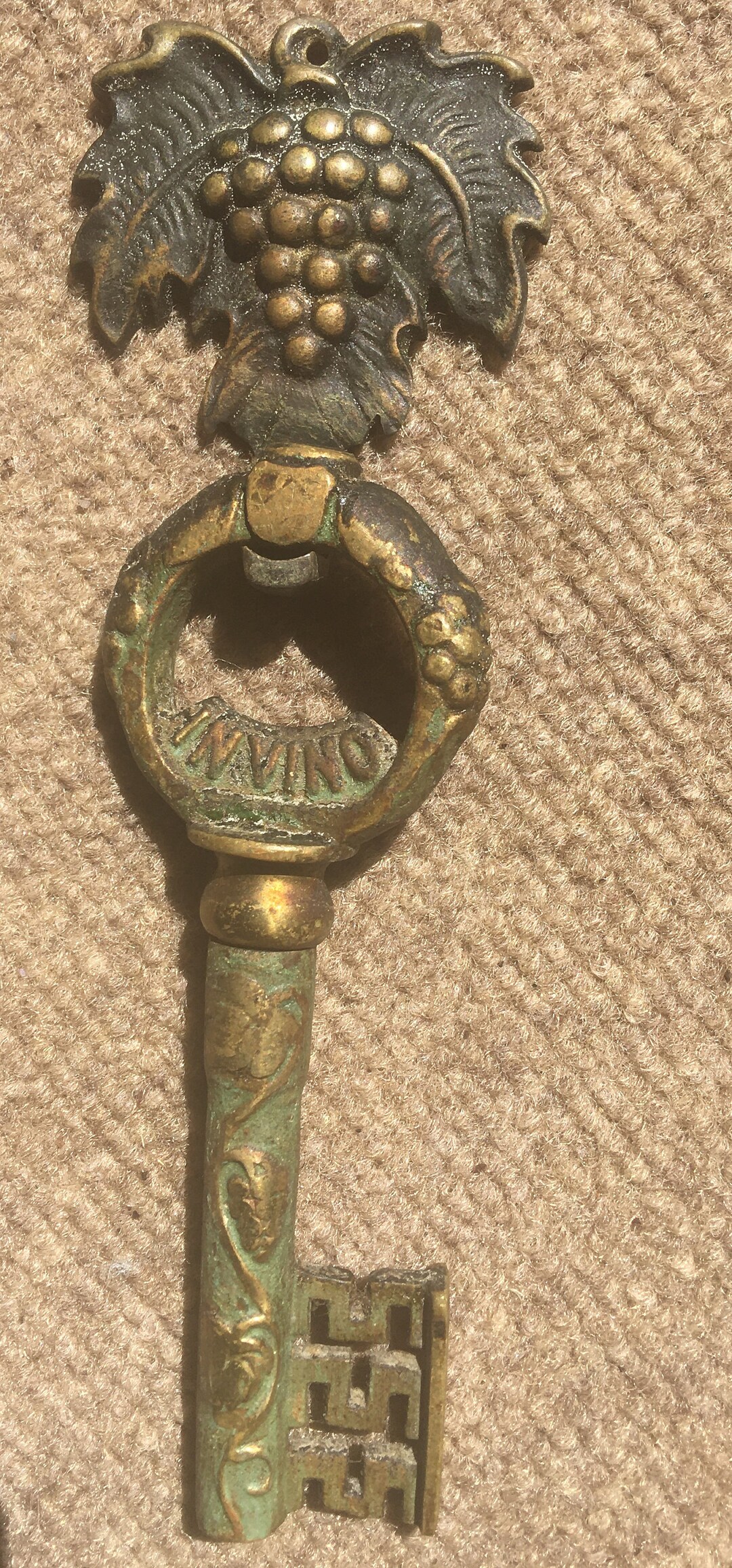 Wine/ Corkscrew/ Key/ Vintage/ Wine Bottle/ Opener/ Rustic/ - Etsy UK