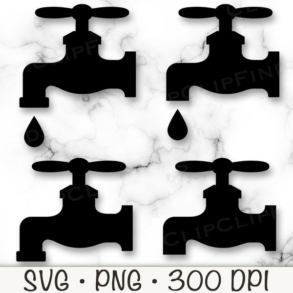 Faucet Svg - Etsy