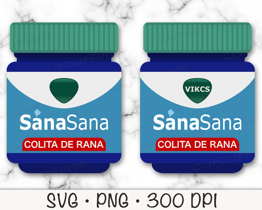 Sana Sana Colita De Rana SVG, PNG, Instant Digital Download - Etsy