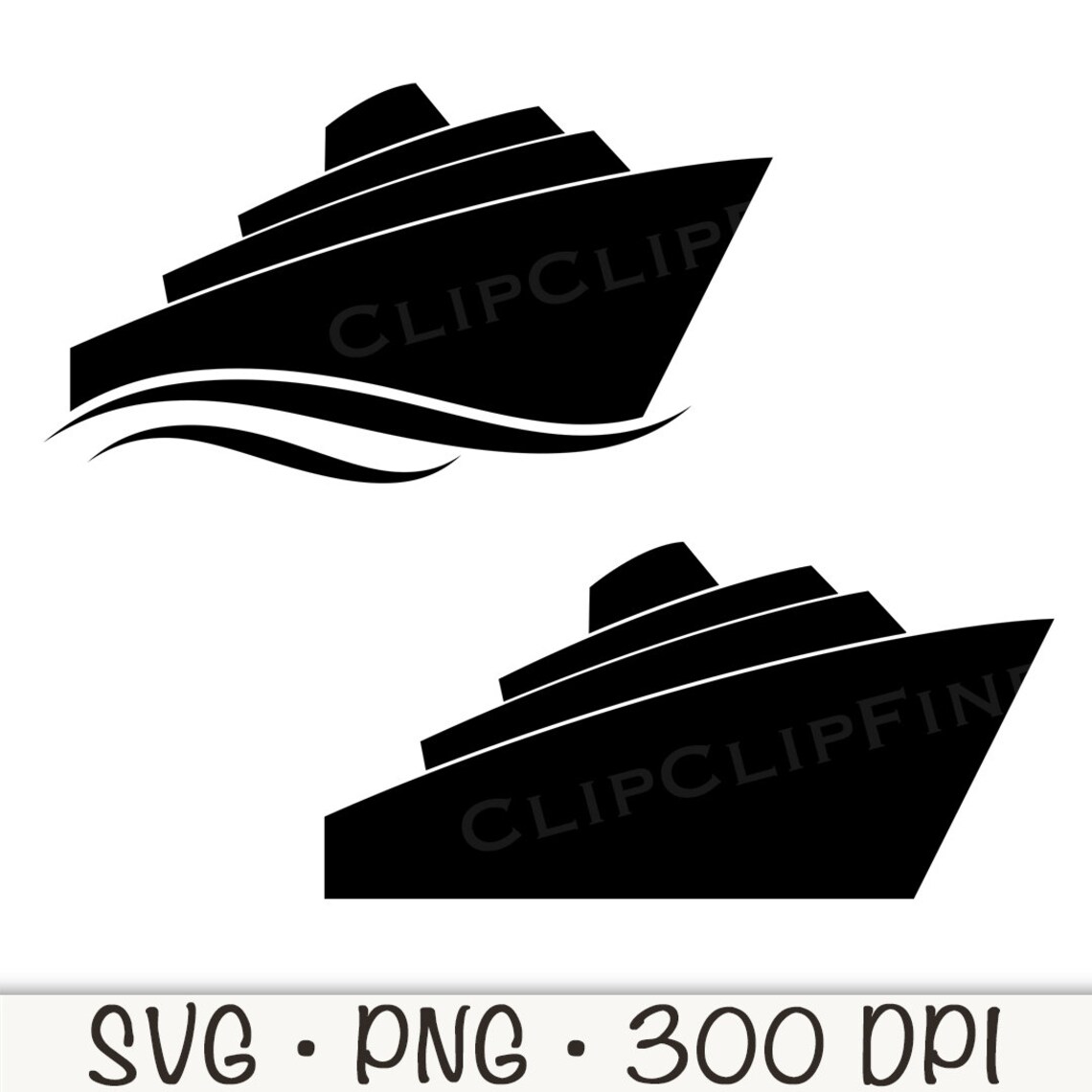 Kreuzfahrtschiff SVG, Schiff PNG, Kreuzfahrtschiff Silhouette, Schiff ...