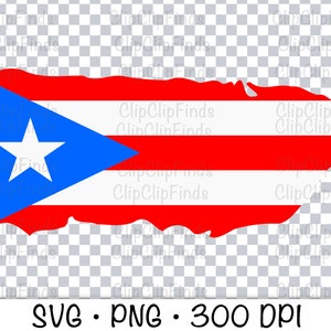 Puerto Rico SVG Puerto Rican Flag Puerto Rico Island Map - Etsy