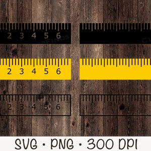 Ruler SVG Clipart: School Teacher Supply (digital Download) - Etsy