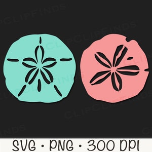 Sand Dollar SVG, Sand Dollar PNG, Sand Dollar Clipart, Seashell, Beach ...