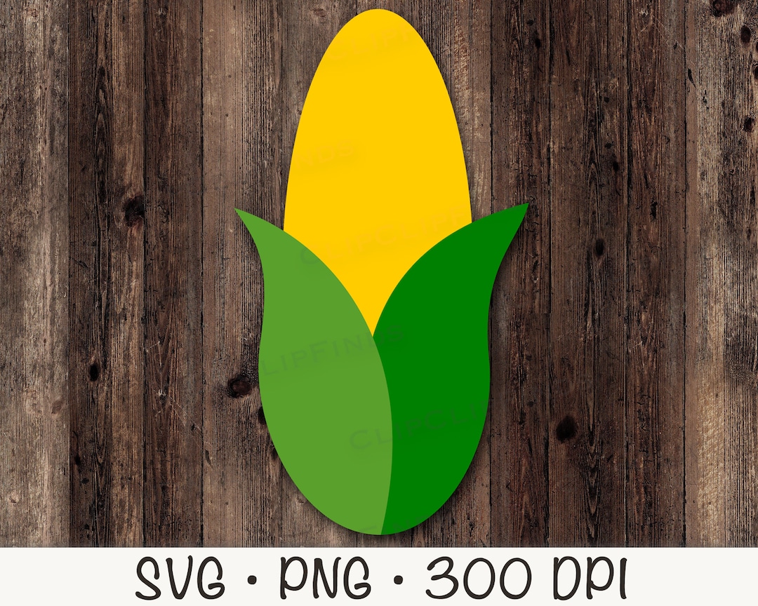 Corn SVG, Corn PNG, Corn Husk, Corn Clip Art, Instant Digital Download ...