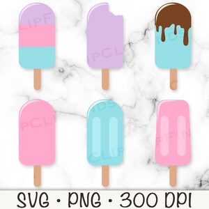 Popsicle Bundle, Popsicle SVG, Popsicle PNG, Popsicle Clipart, Cute ...
