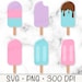 Popsicle Bundle, Popsicle SVG, Popsicle PNG, Popsicle Clipart, Cute ...