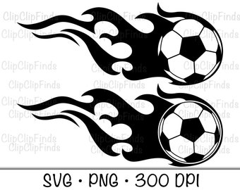 Sublimation Flaming Soccer Ball Design - Etsy